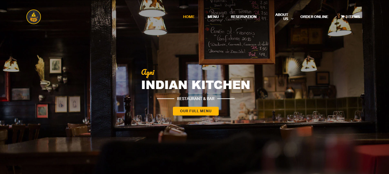 Home Page - AgniKitchen